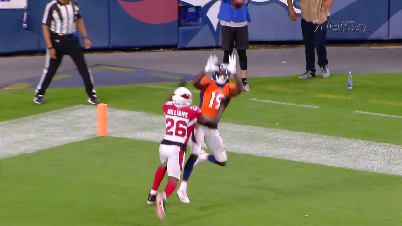 Fred Brown hauls TD in corner of end zone