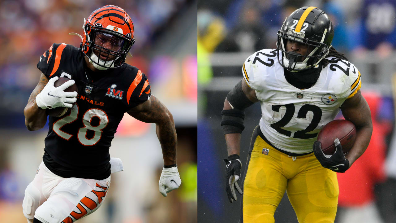 Which AFC North RB will have more total TDs in '22: Pittsburgh Steelers ...