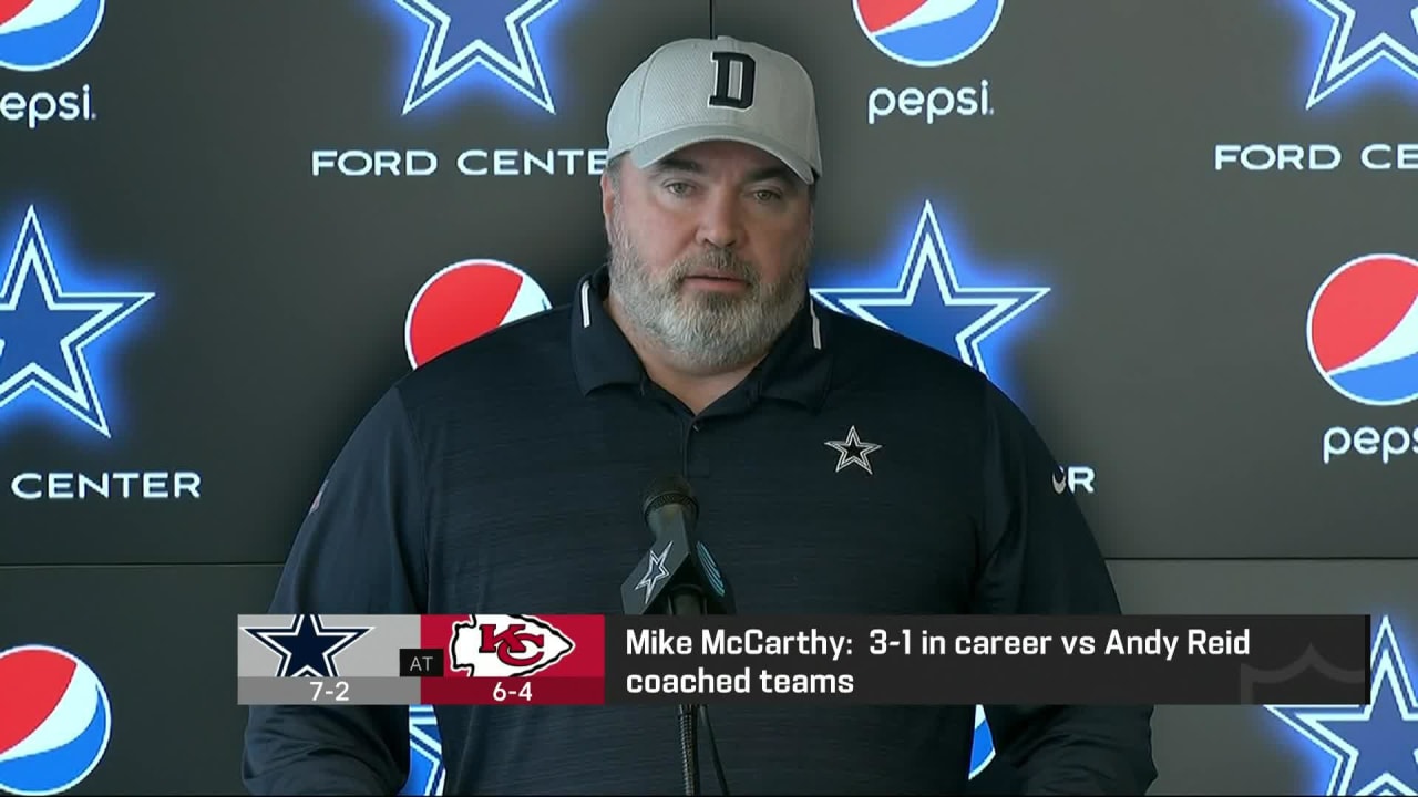 Dallas Cowboys head coach Mike McCarthy on Kansas City Chiefs: 'This is ...