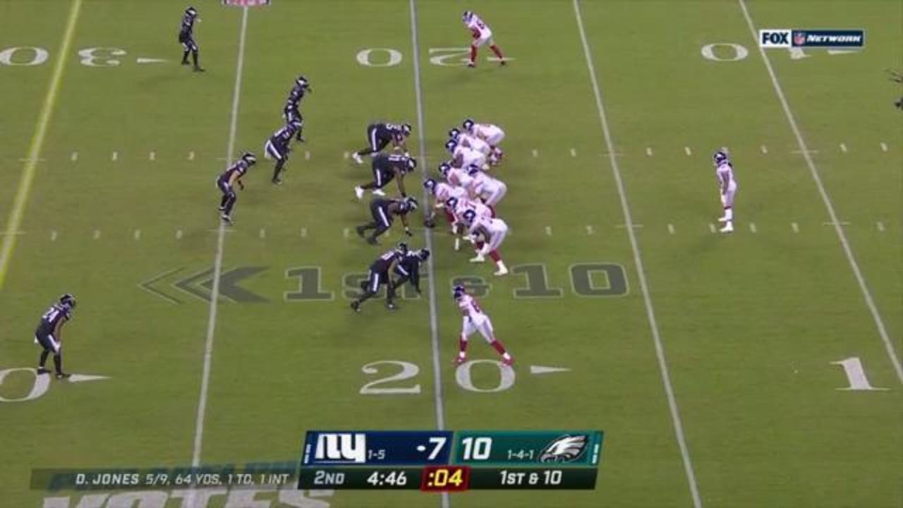 New York Giants wide receiver Sterling Shepard spins off contact for 29 ...