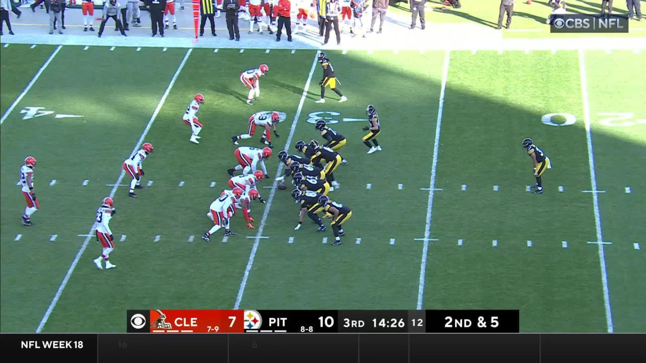 Pittsburgh Steelers running back Jaylen Warren explodes for 22-yard ...