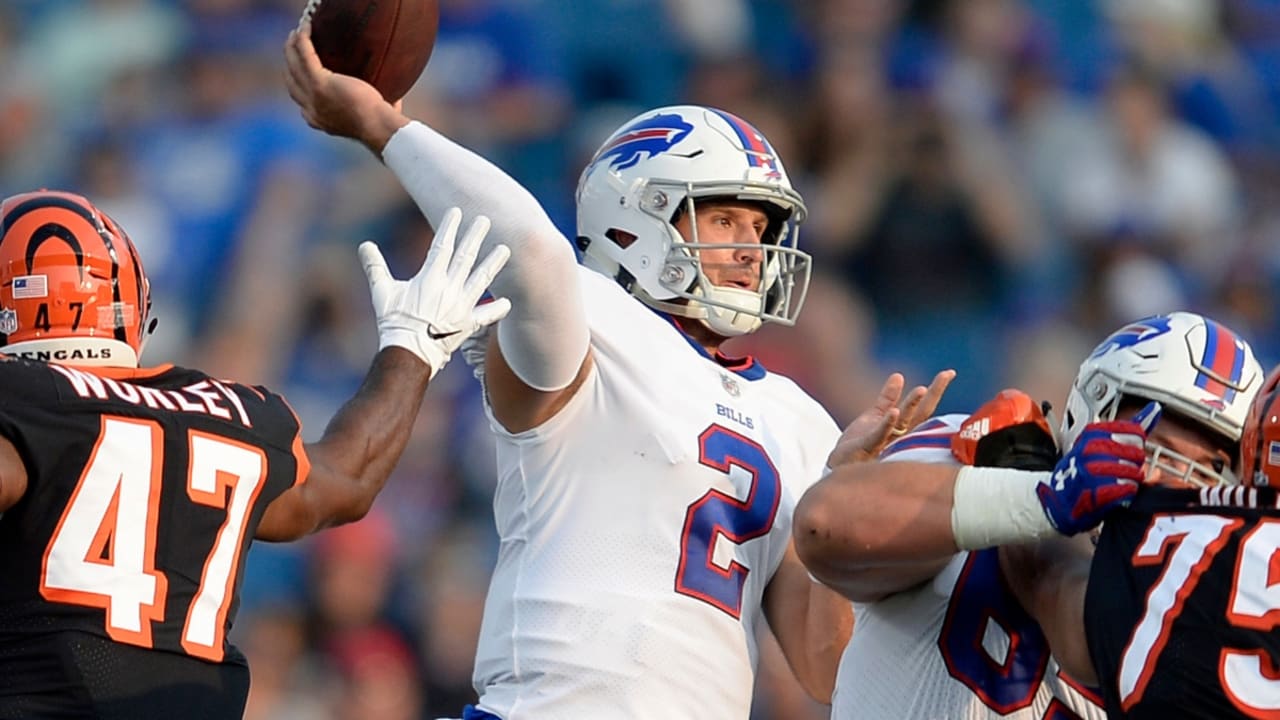 Nathan Peterman 'earned the right' to be starting QB