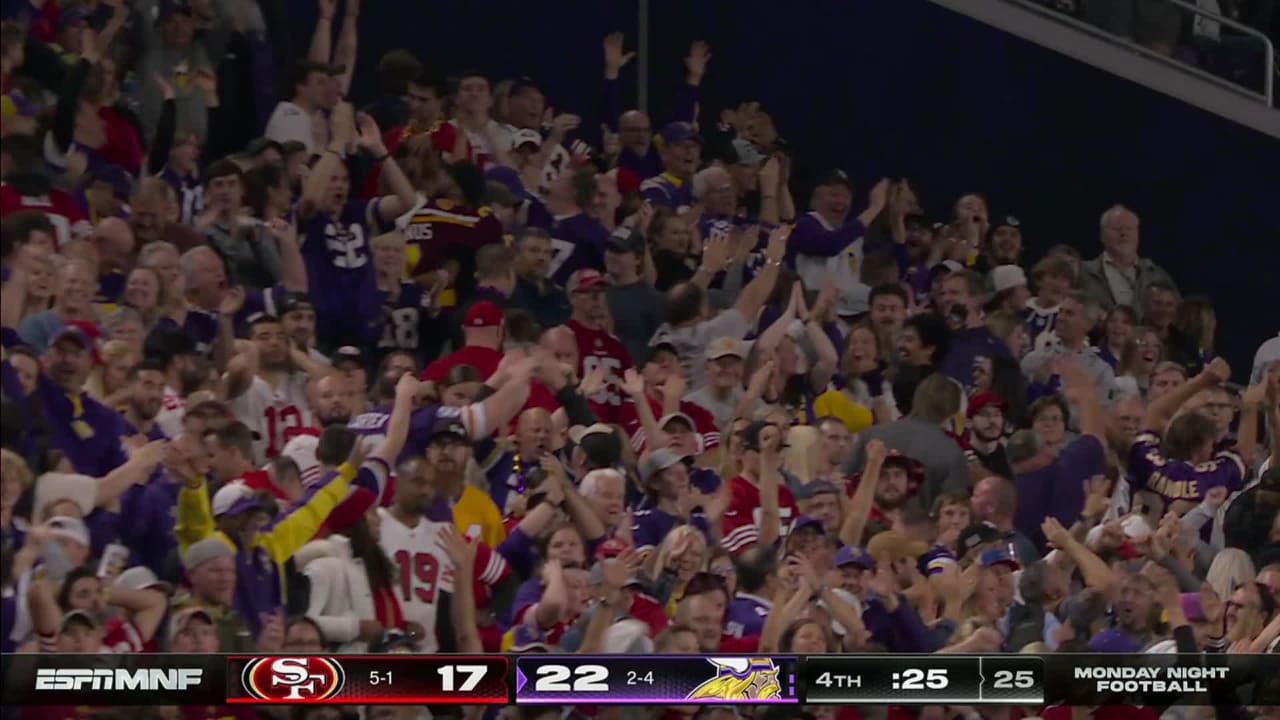 Minnesota Vikings Top Plays Vs San Francisco 49ers Week 7