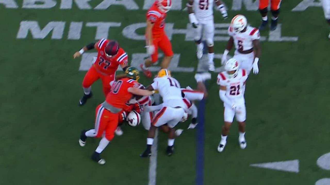 Virginia Cavaliers defensive back Anthony Johnson shows off his speed ...