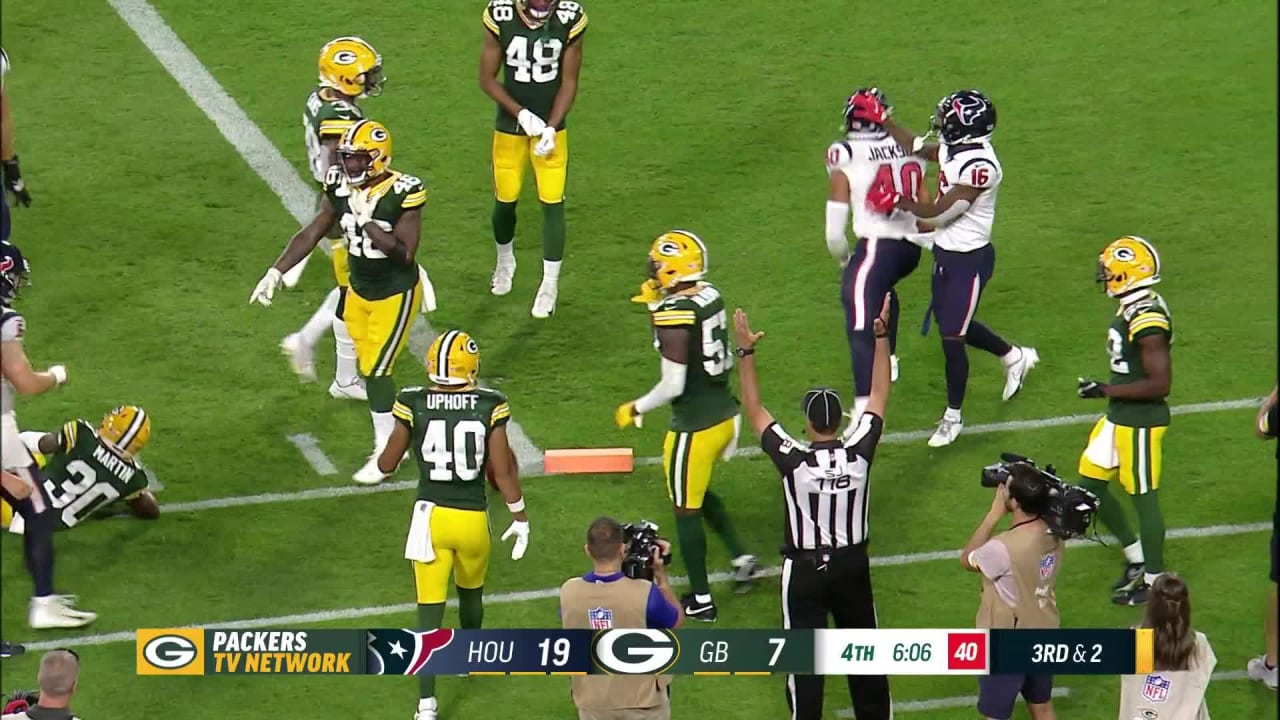 Houston Texans running back Darius Jackson cuts all the way back for ...