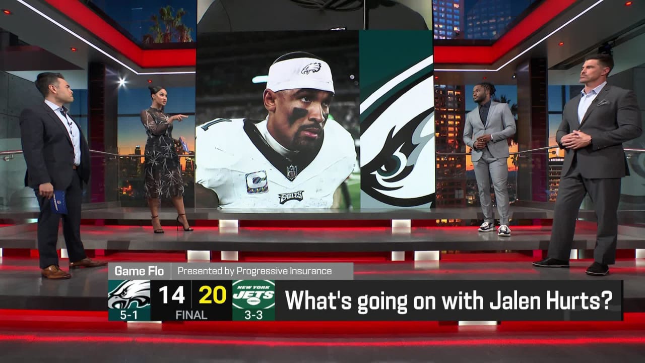 NFL Network's Michael Robinson: Philadelphia Eagles quarterback Jalen ...
