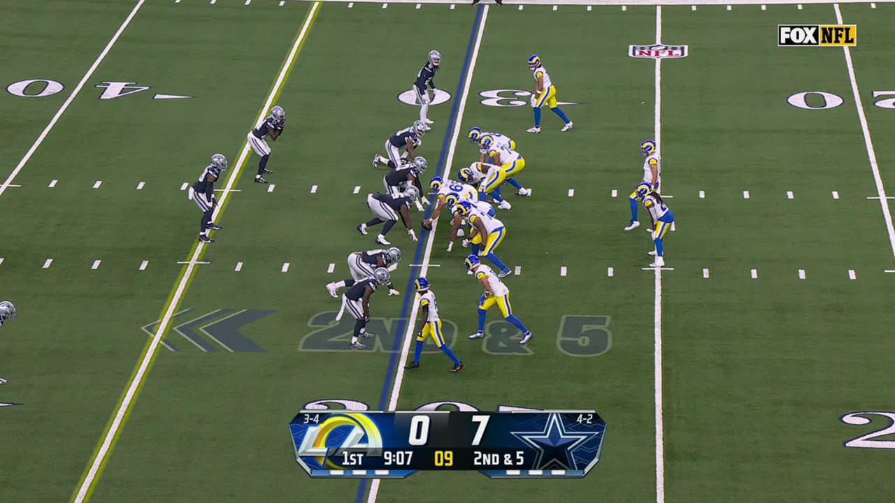 Los Angeles Rams running back Darrell Henderson's wicked juke move ...