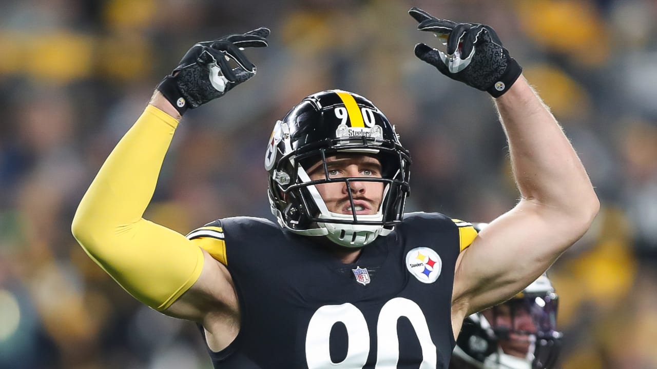 Pittsburgh Steelers linebacker T.J. Watt gets around edge to disrupt ...