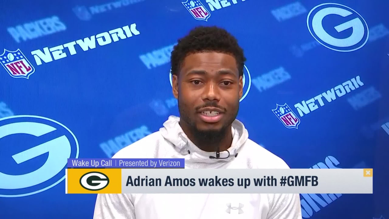 Adrian Amos on his interception vs. Chicago Bears: 'It was a great feeling'