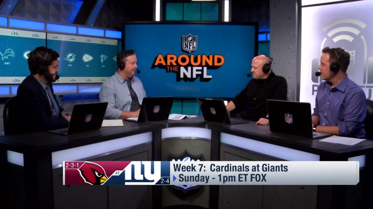 'Around The NFL' crew chooses its favorite storylines of Week 7