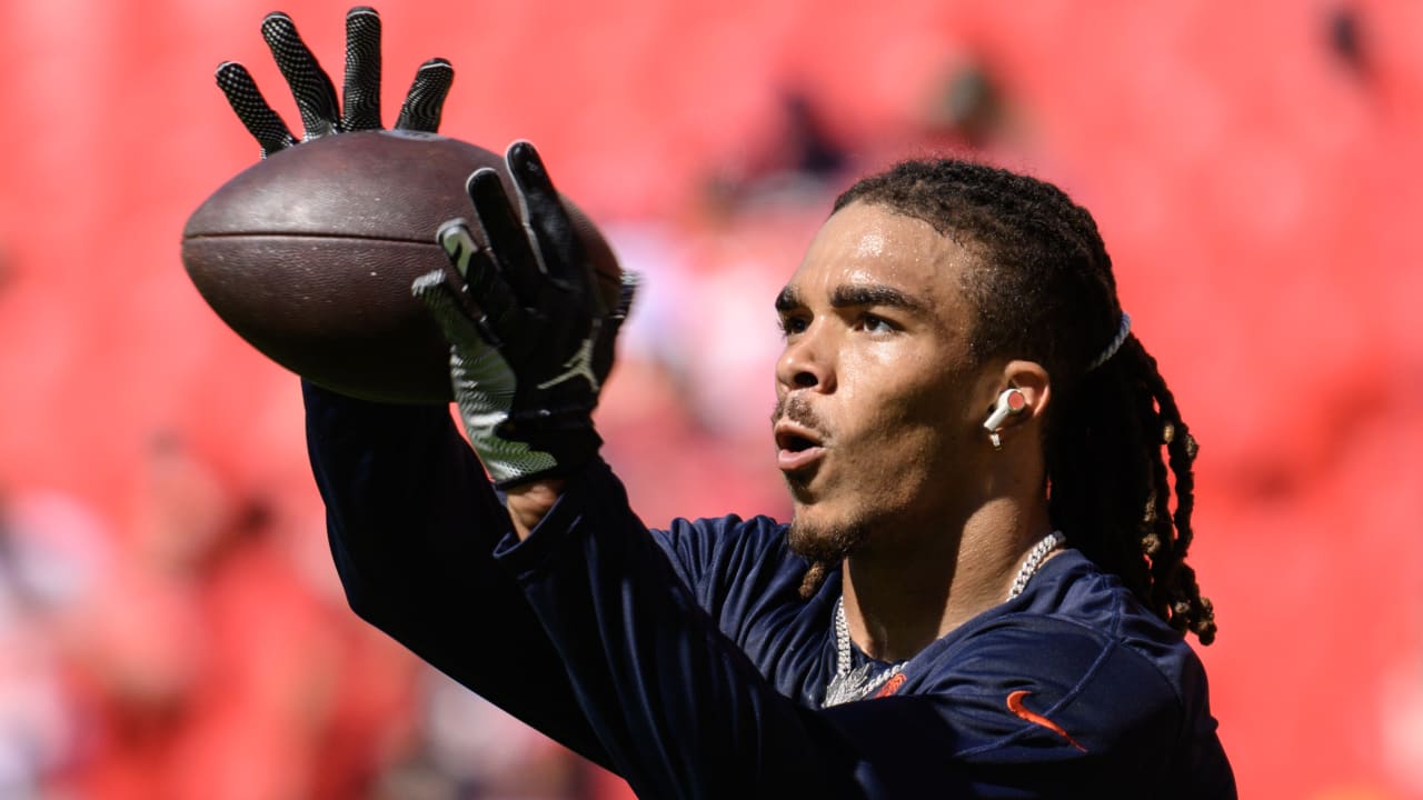 Bears coach Matt Eberflus announces WR Chase Claypool will remain away ...