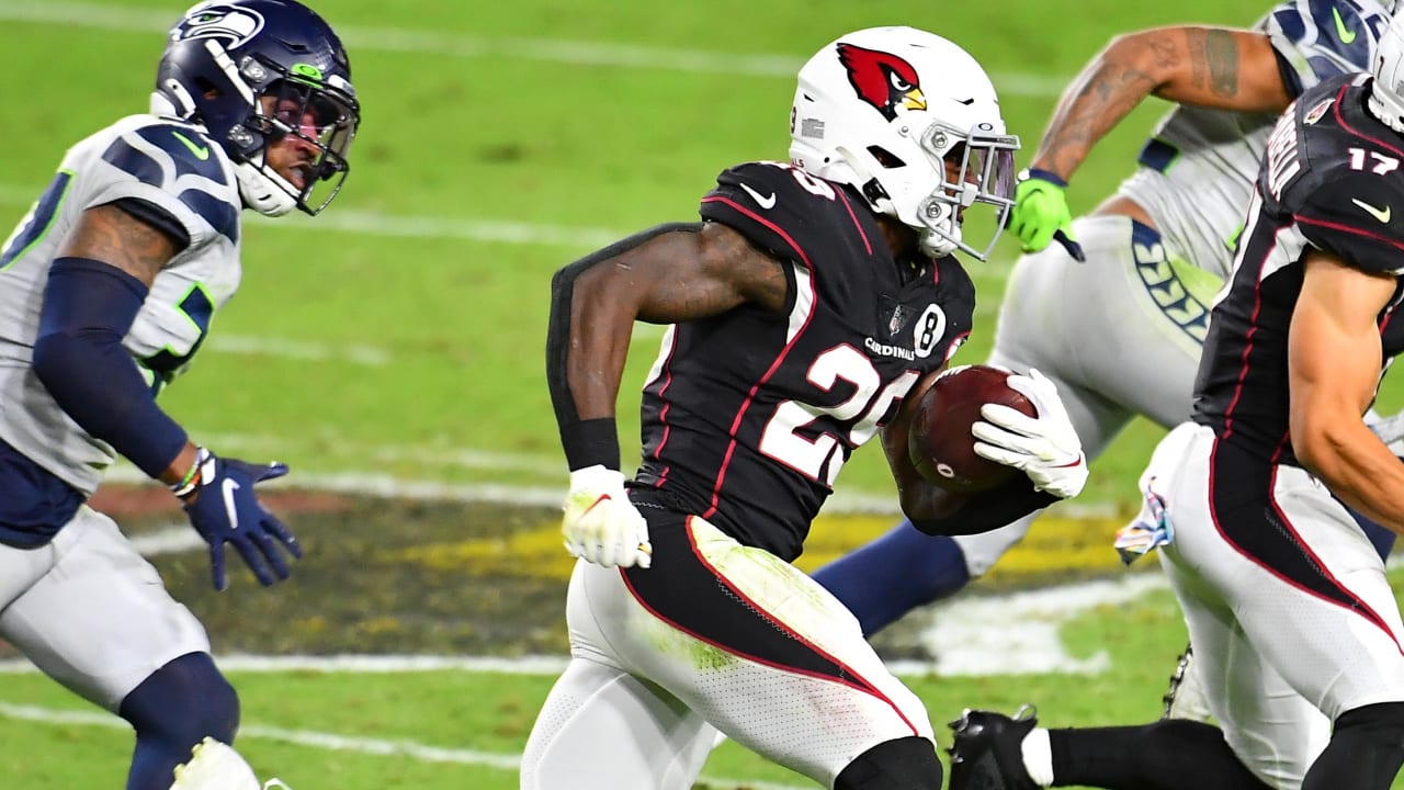 Arizona Cardinals running back Chase Edmonds activates afterburners for ...