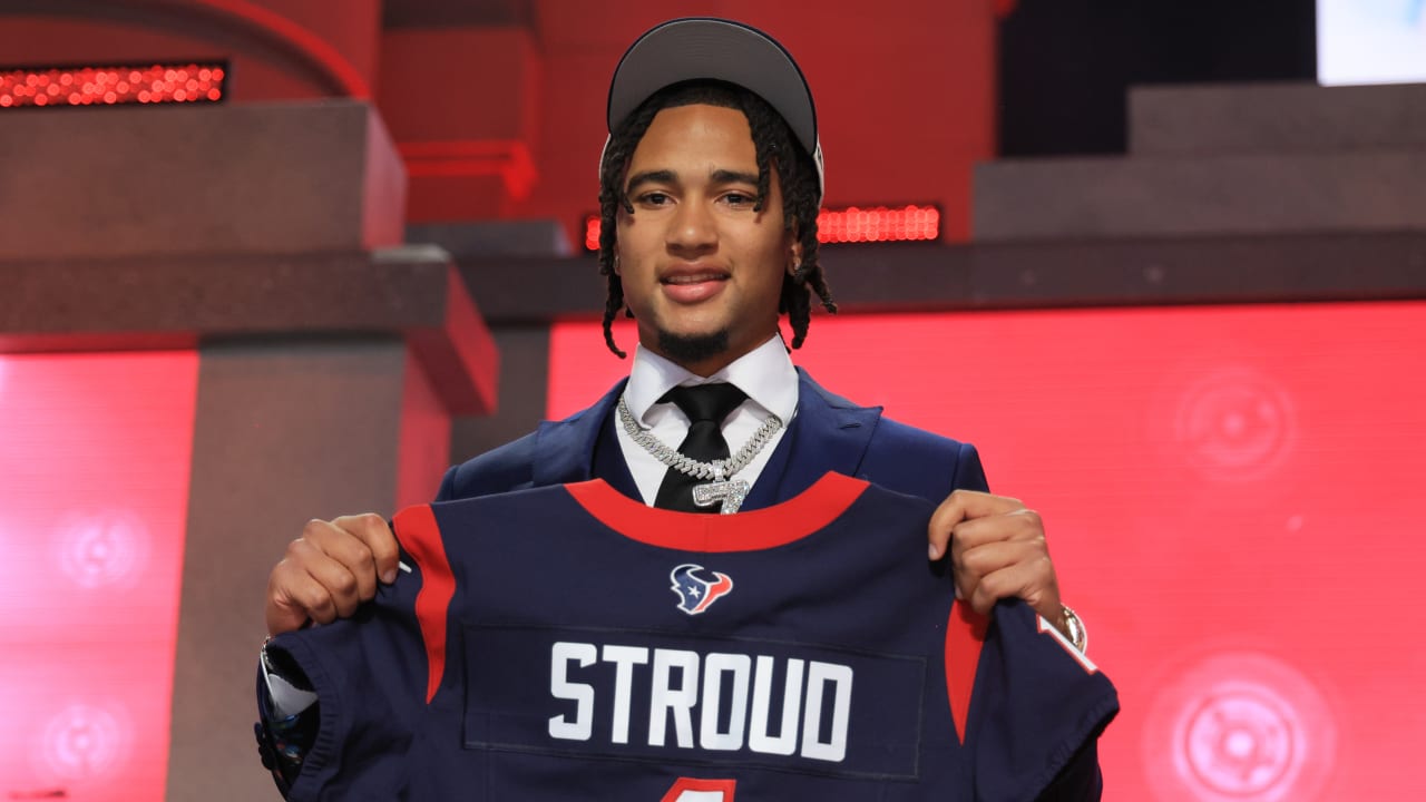 Houston Texans select Ohio State quarterback C.J. Stroud with No. 2 pick in 2023 draft