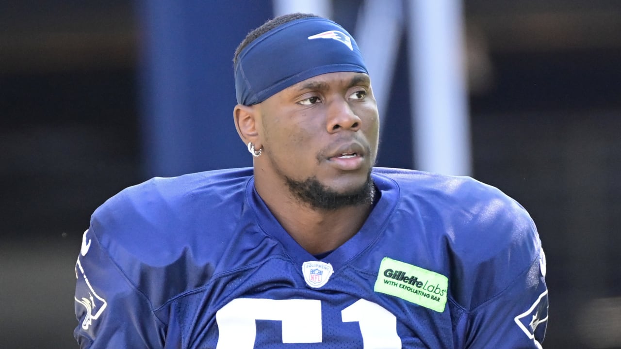 New England Patriots defensive end Keion White's hit stick sparks ...