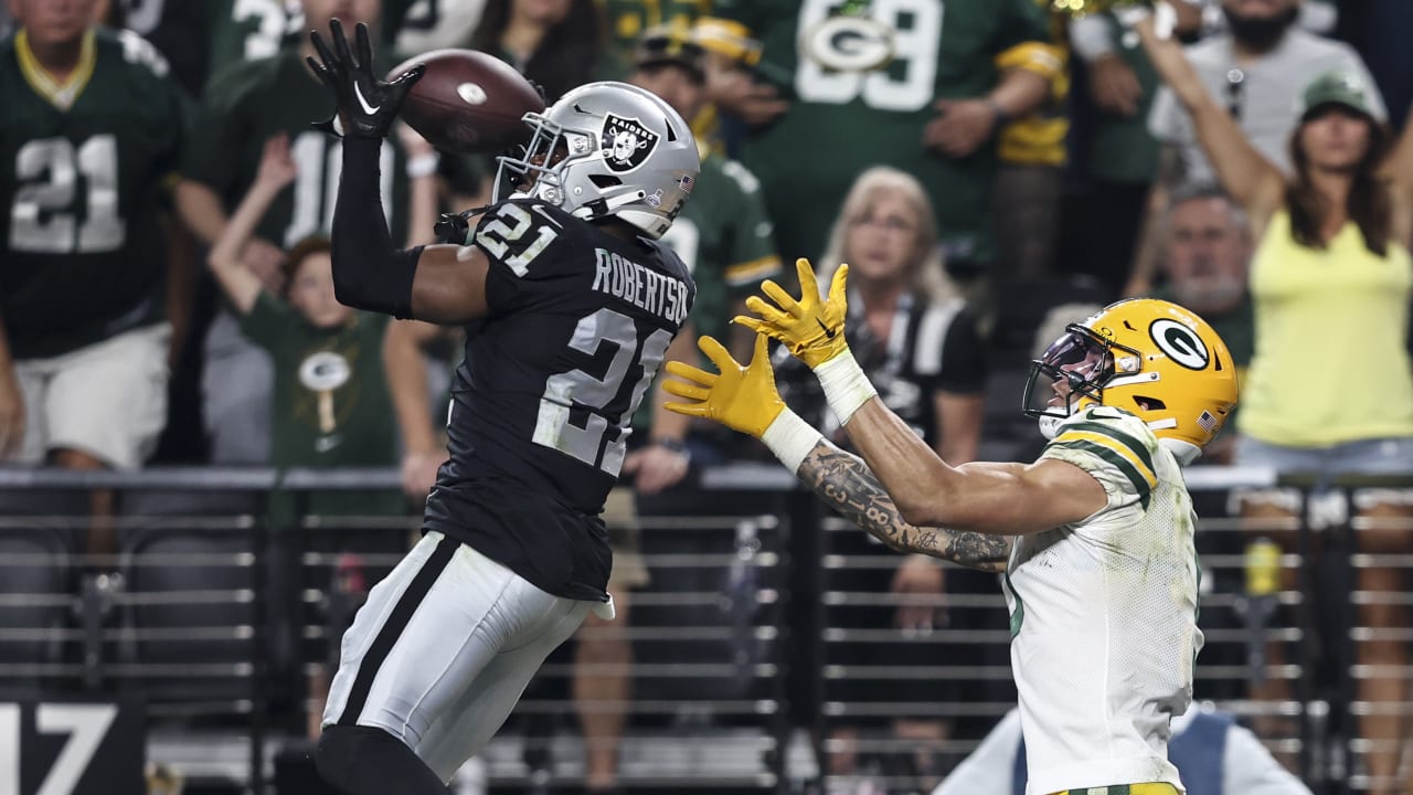 Can't-Miss Play: Game-winning INT! Las Vegas Raiders defensive back ...