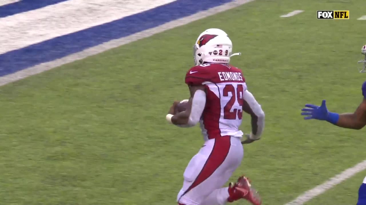 Hat-trick TD! Chase Edmonds sets up blocks for his third scoring run