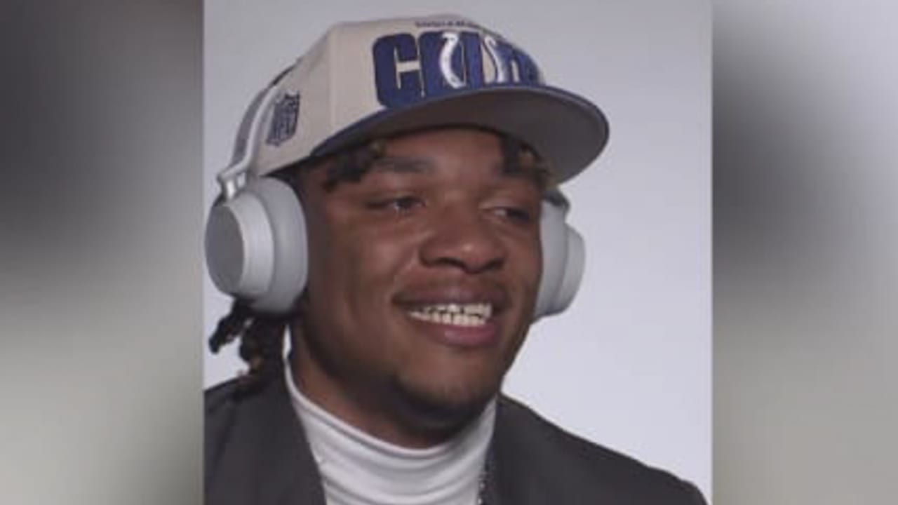 Indianapolis Colts quarterback Anthony Richardson gets emotional after ...