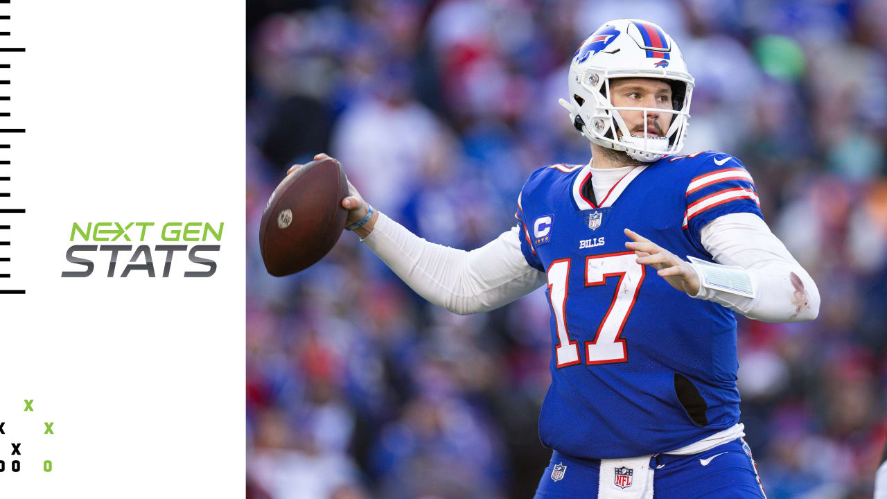 Next Gen Stats: Buffalo Bills quarterback Josh Allen's 3 most ...