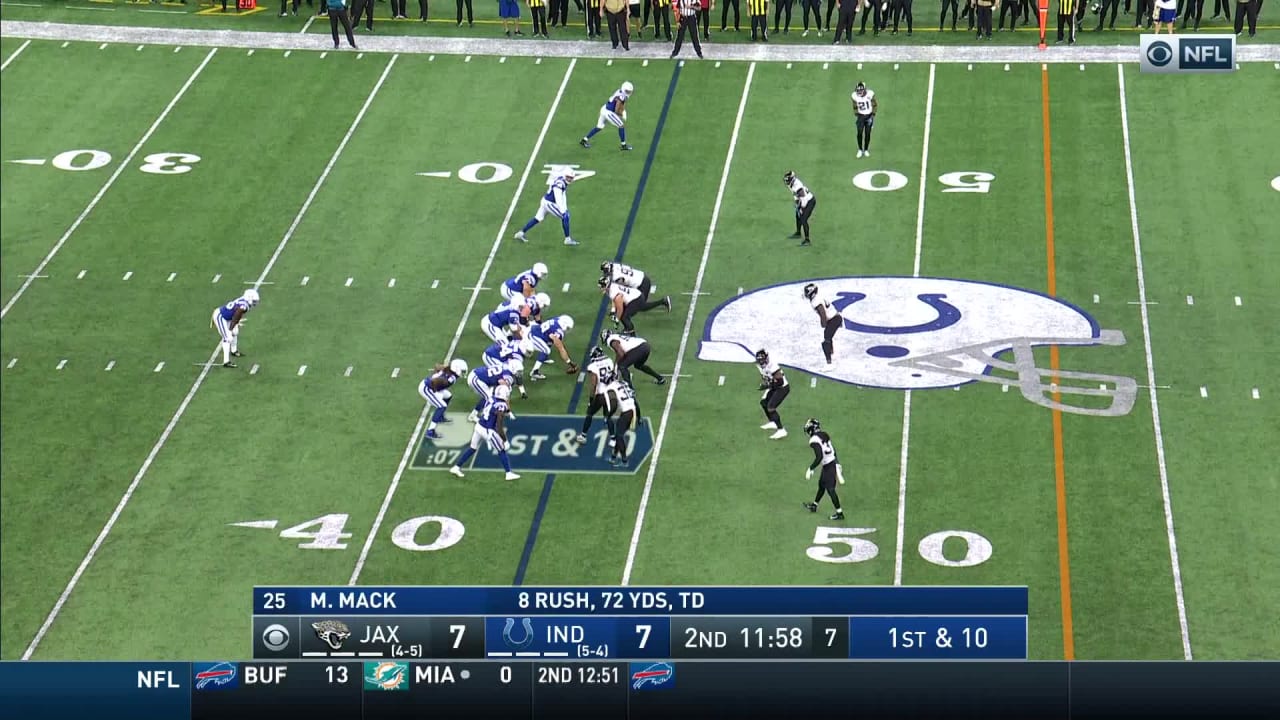 Eric Ebron shows off toe drag swag vs. Jags