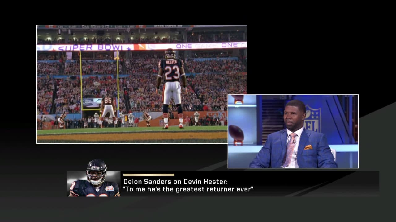 Devin Hester reacts to Deion Sanders calling him 'the greatest returner ...