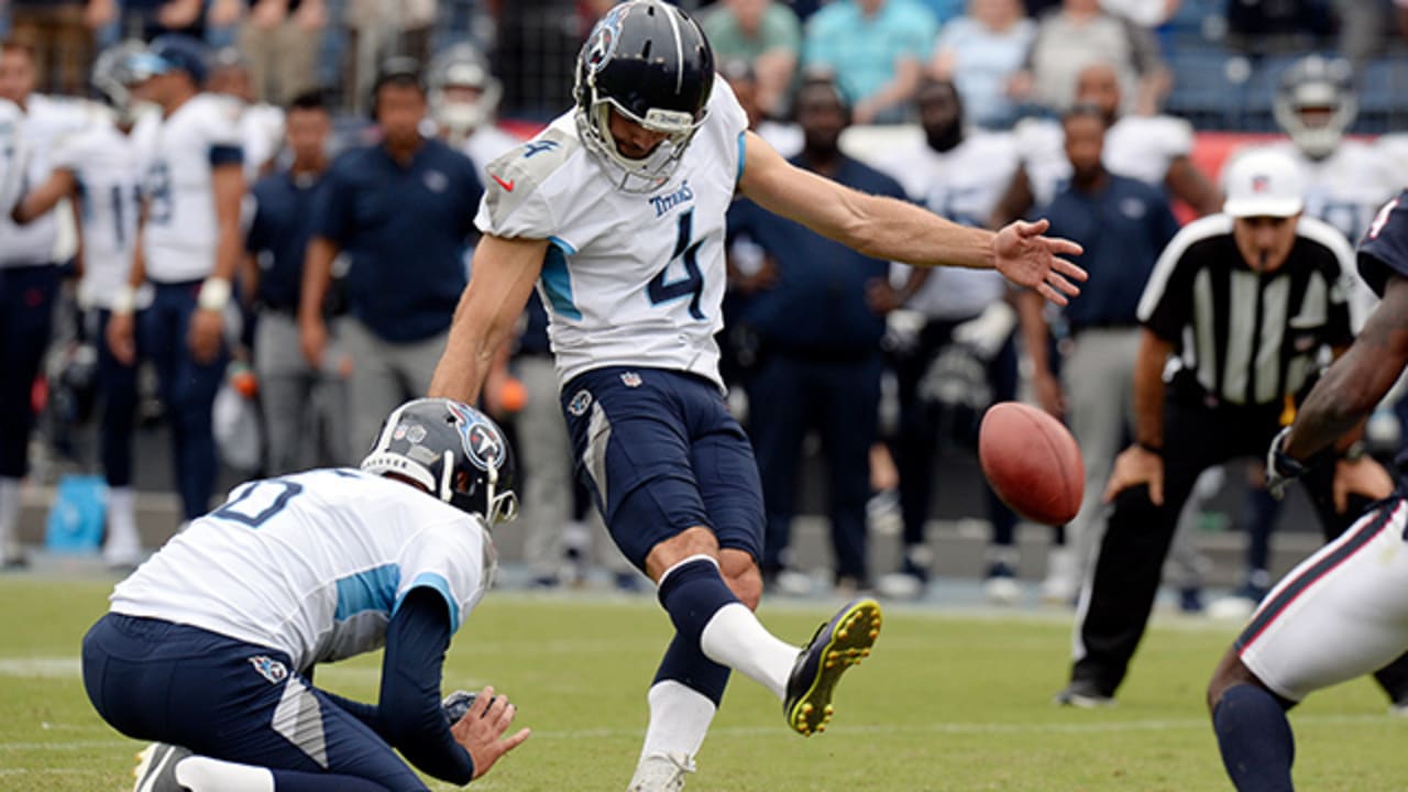 Ryan Succop's 35-yard FG gives Titans lead with one minute remaining