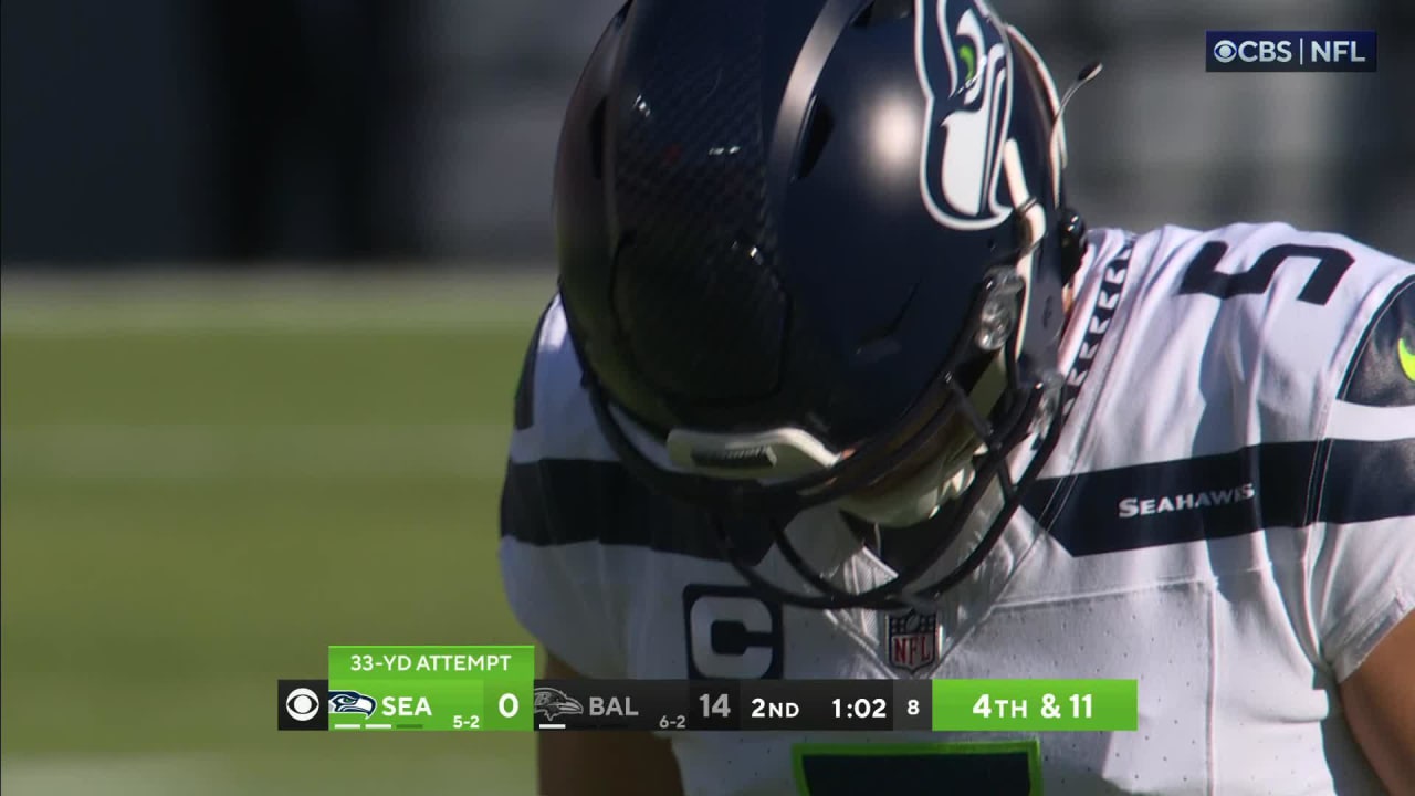 Seattle Seahawks kicker Jason Myers sinks 38-yard FG for first Seahawks ...