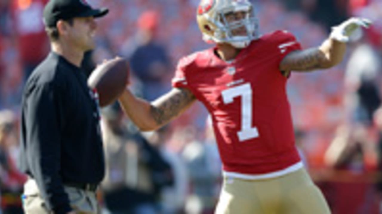 Jim Harbaugh: Colin Kaepernick deal 'a high priority'