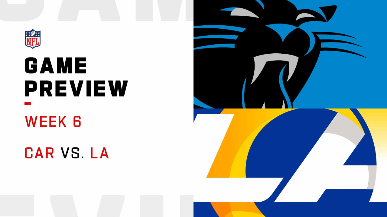 Carolina Panthers vs. Los Angeles Rams preview | Week 6