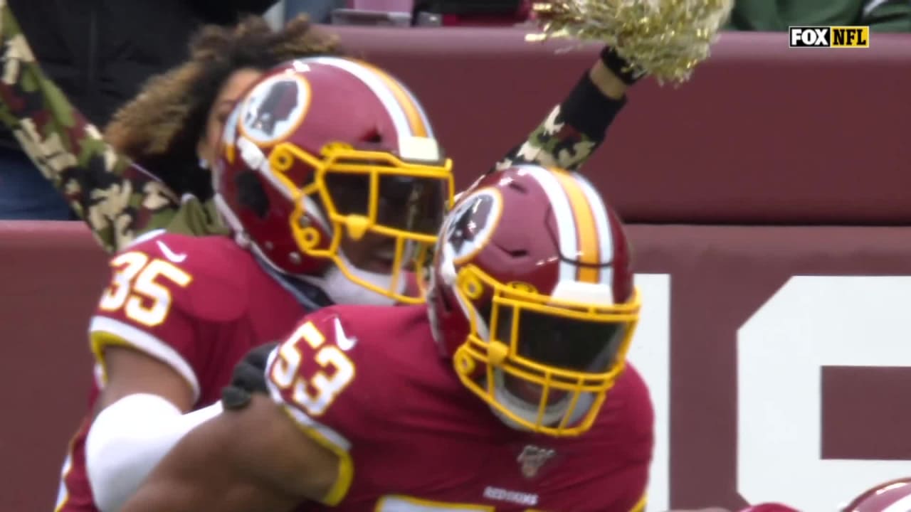 Jon Bostic's perfectly read INT sets up Redskins in red-zone