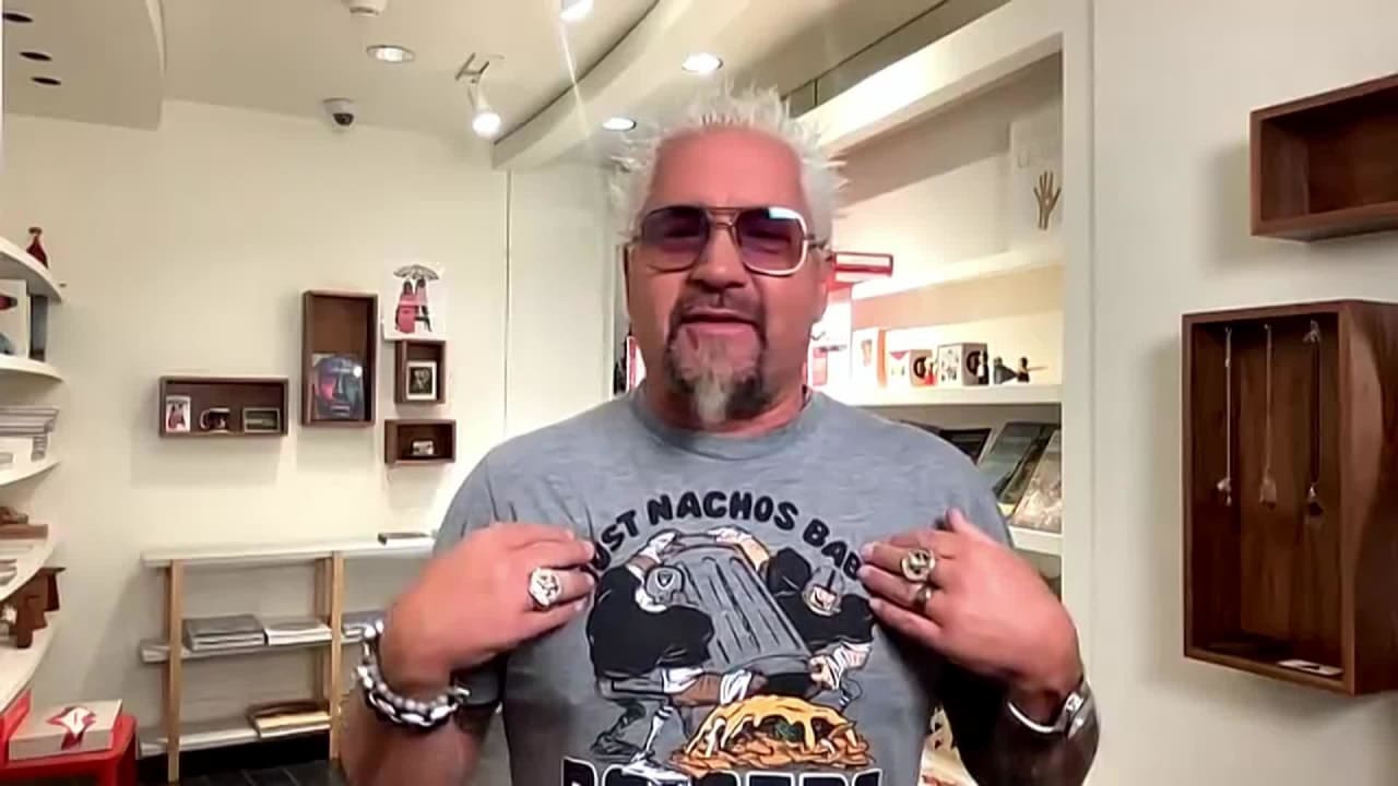 TV Host Guy Fieri shares expectations for Las Vegas Raiders in Week 2 ...