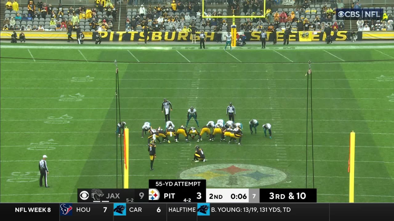 PittsburghSteelers' offsides penalty nullifies kicker Chris Boswell's ...