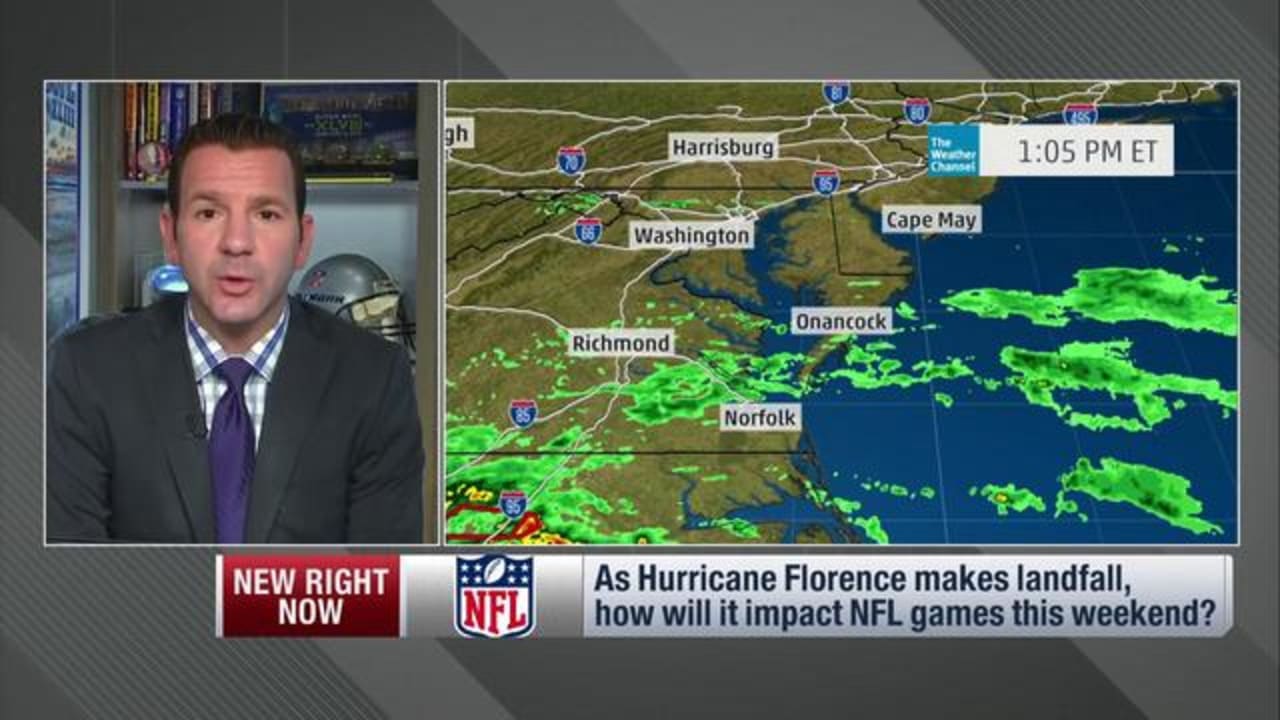 Ian Rapoport: Hurricane Florence not expected to affect NFL scheduling ...