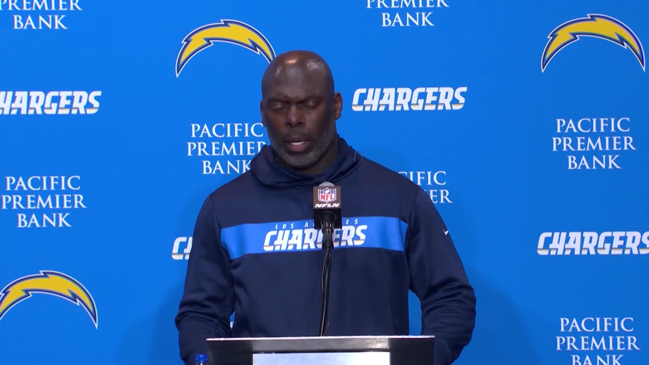 Chargers postgame press conference