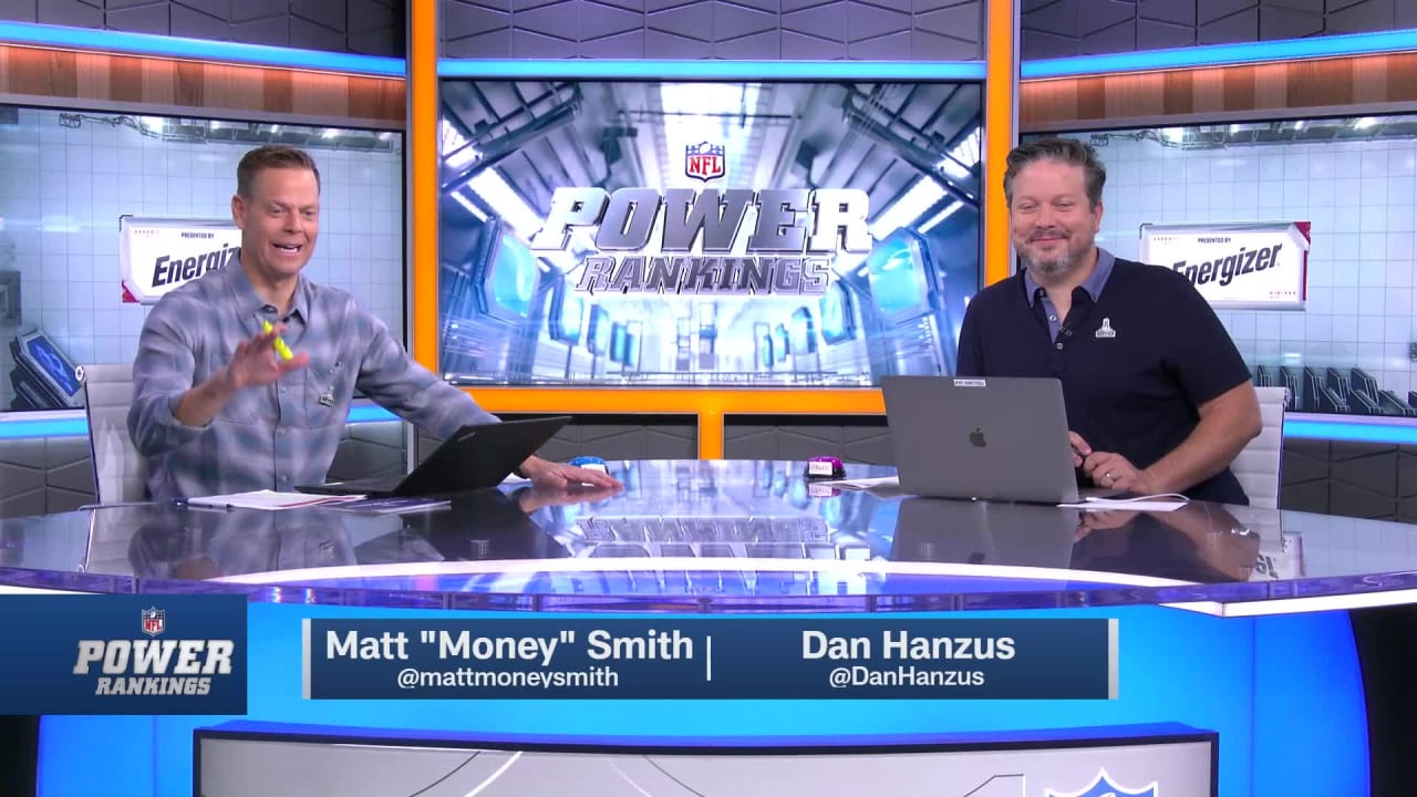 Week 10 Power Rankings with Dan Hanzus and Matt 'Money' Smith | NFL ...
