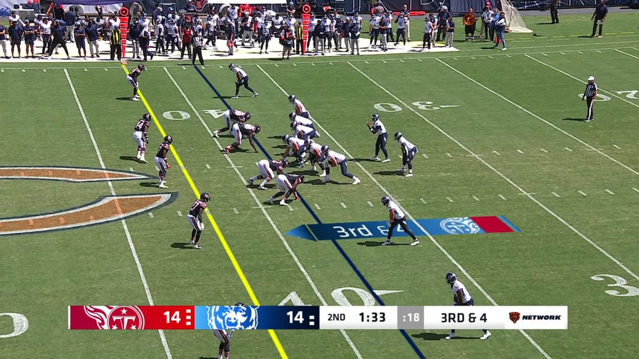 Chicago Bears defensive end Terrell Lewis' strip-sack forces turnover ...