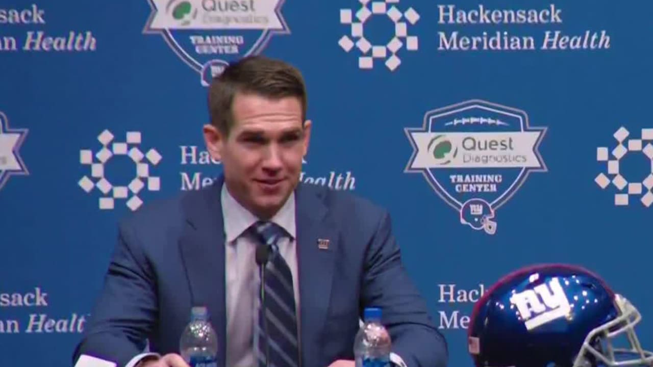 New York Giants general manager Joe Schoen "ecstatic" about New York ...