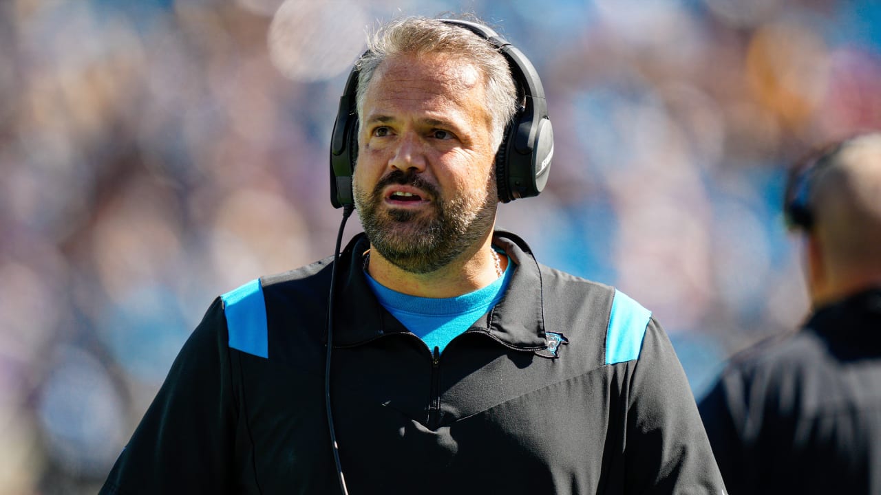 Panthers HC Matt Rhule on offensive struggles: 'We're gonna redefine ...