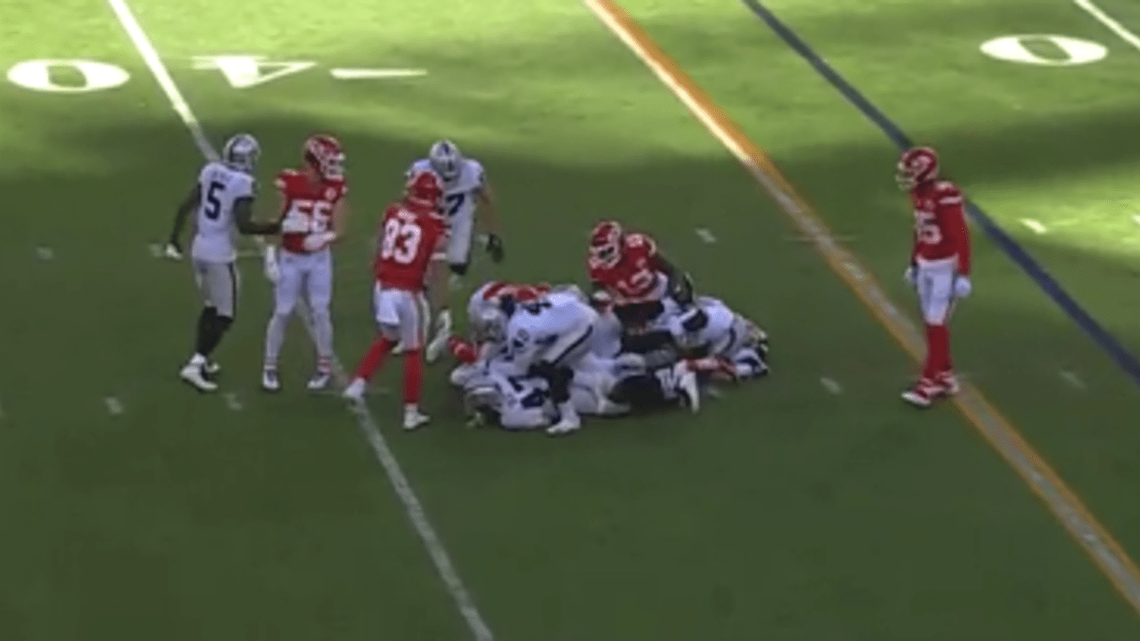 Las Vegas Raiders fake punt works to perfection