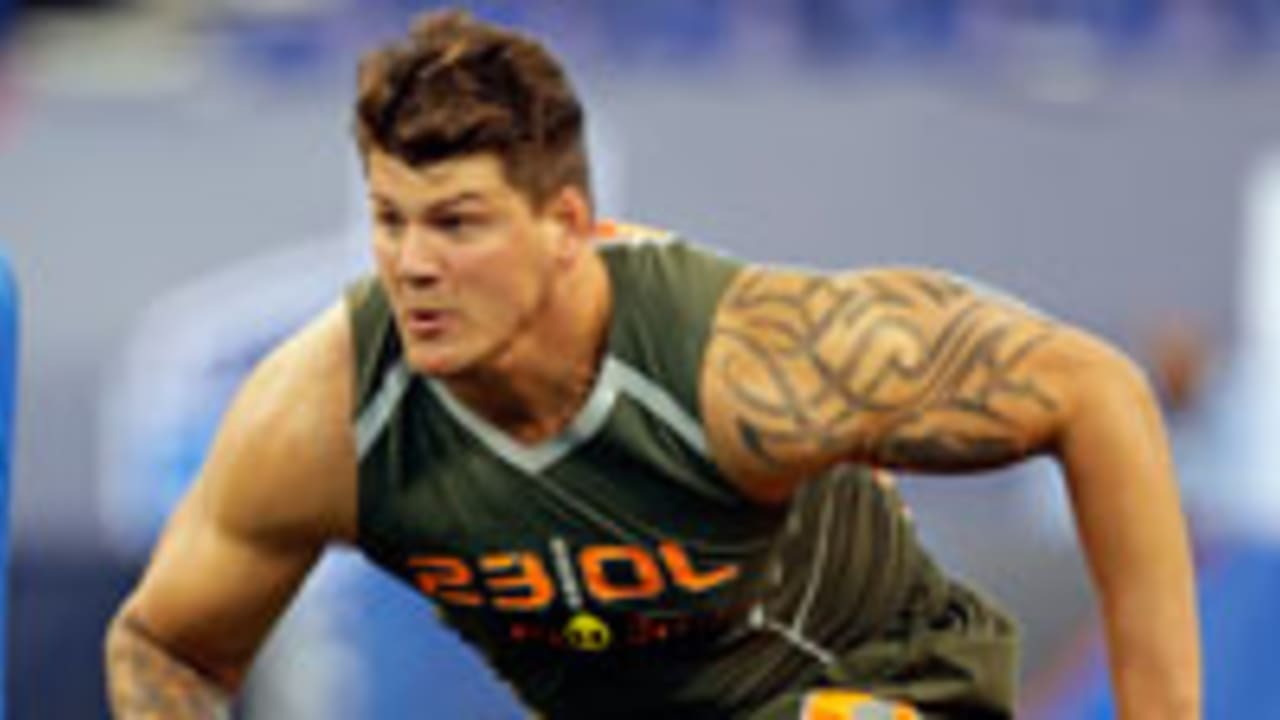 Taylor Lewan trains like a cornerback to play offensive lineman