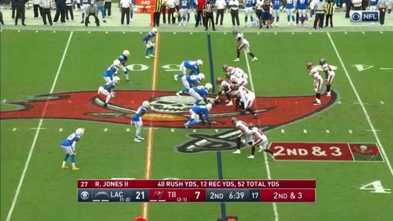 Tampa Bay Buccaneers running back Ronald Jones can't stop slipping ...