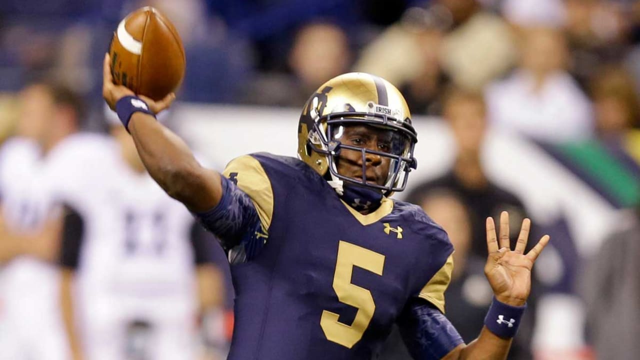 Everett Golson says he's transferring out of Notre Dame