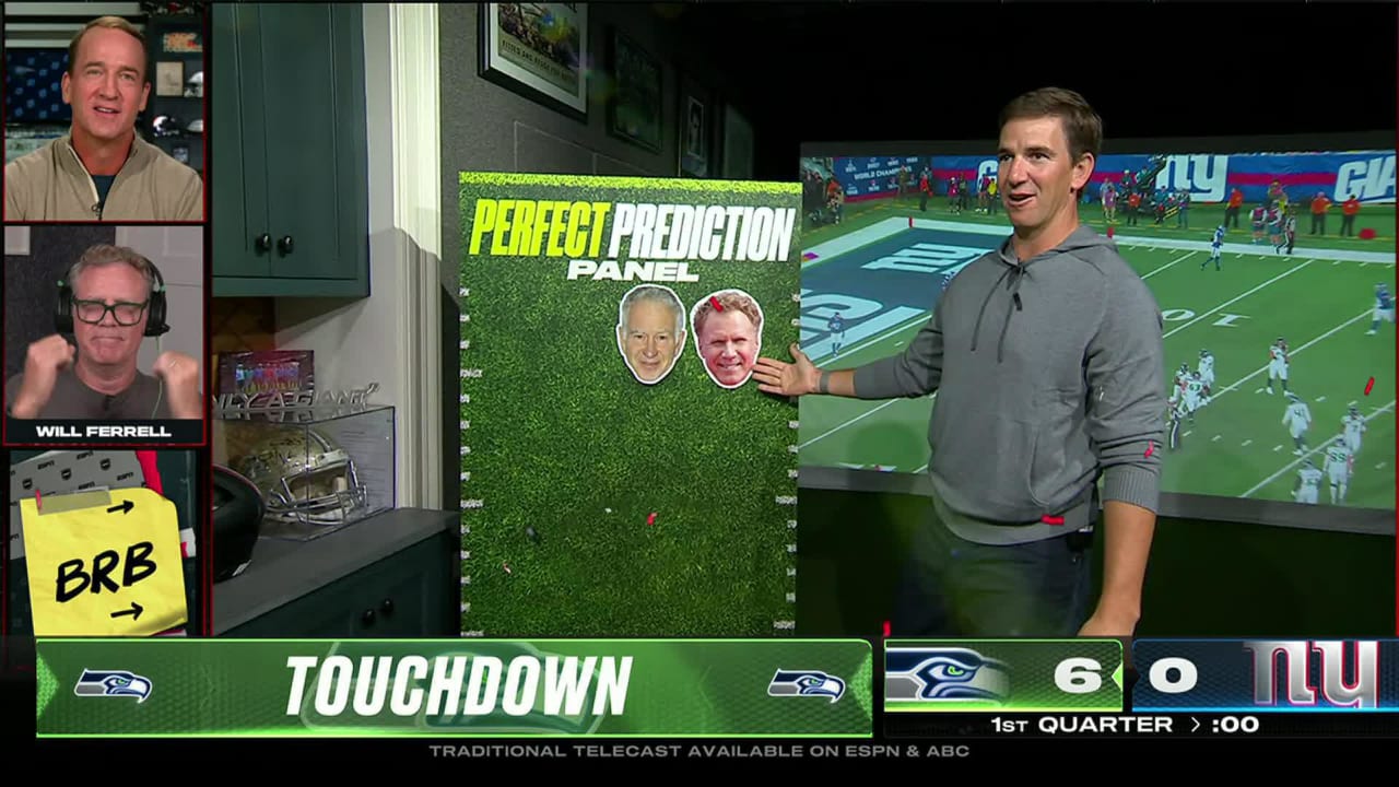 Actor Will Ferrell correctly predicts Seattle Seahawks' TD pass