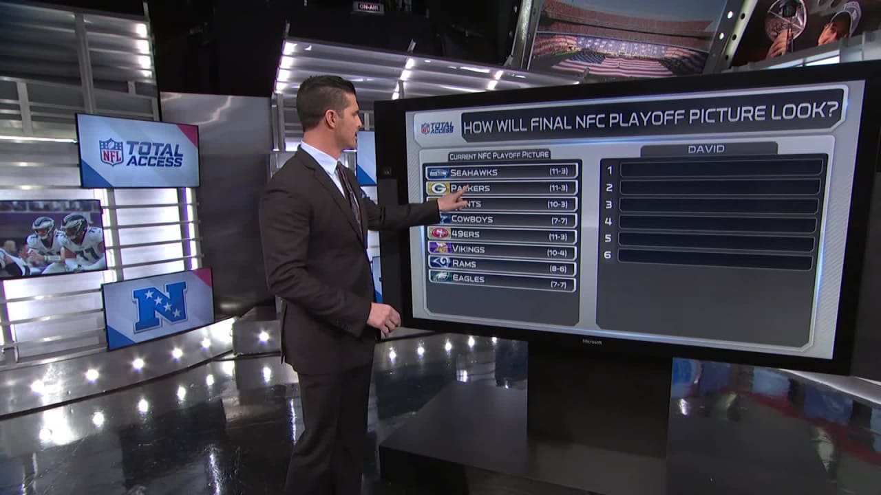 David Carr predicts final NFC playoff picture