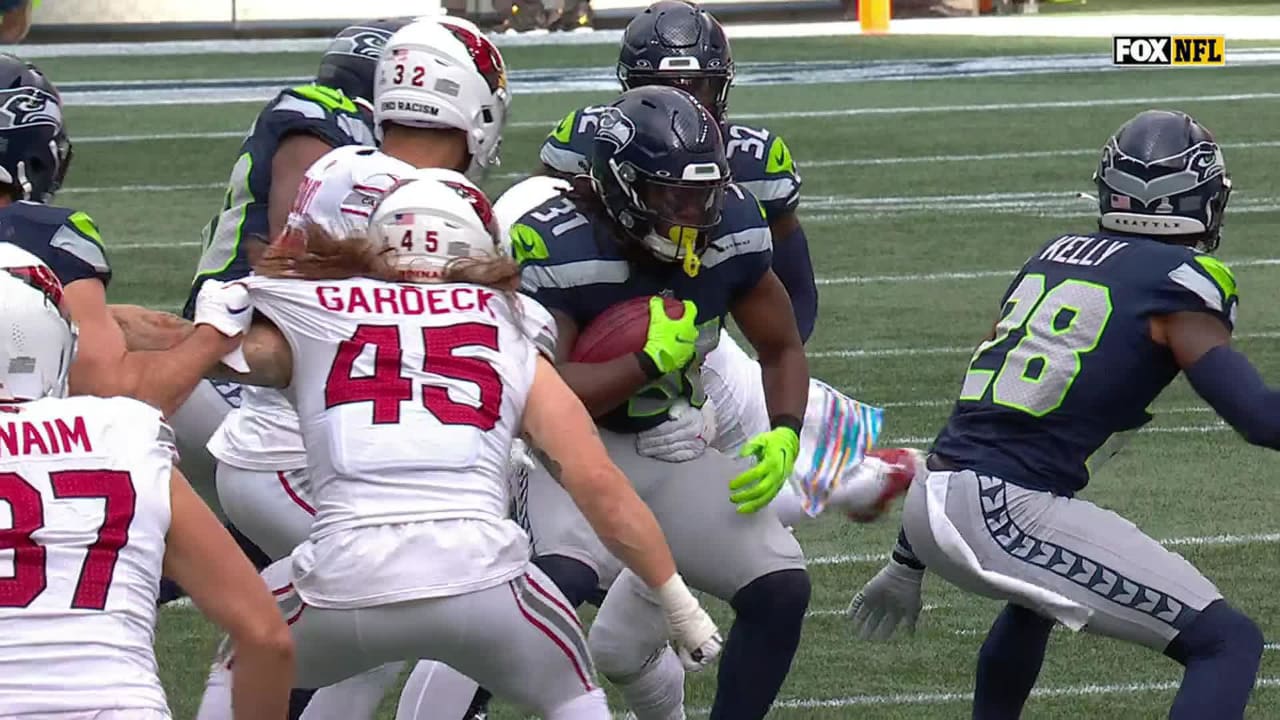 Seattle Seahawks running back DeeJay Dallas emerges out of pack on 32 ...