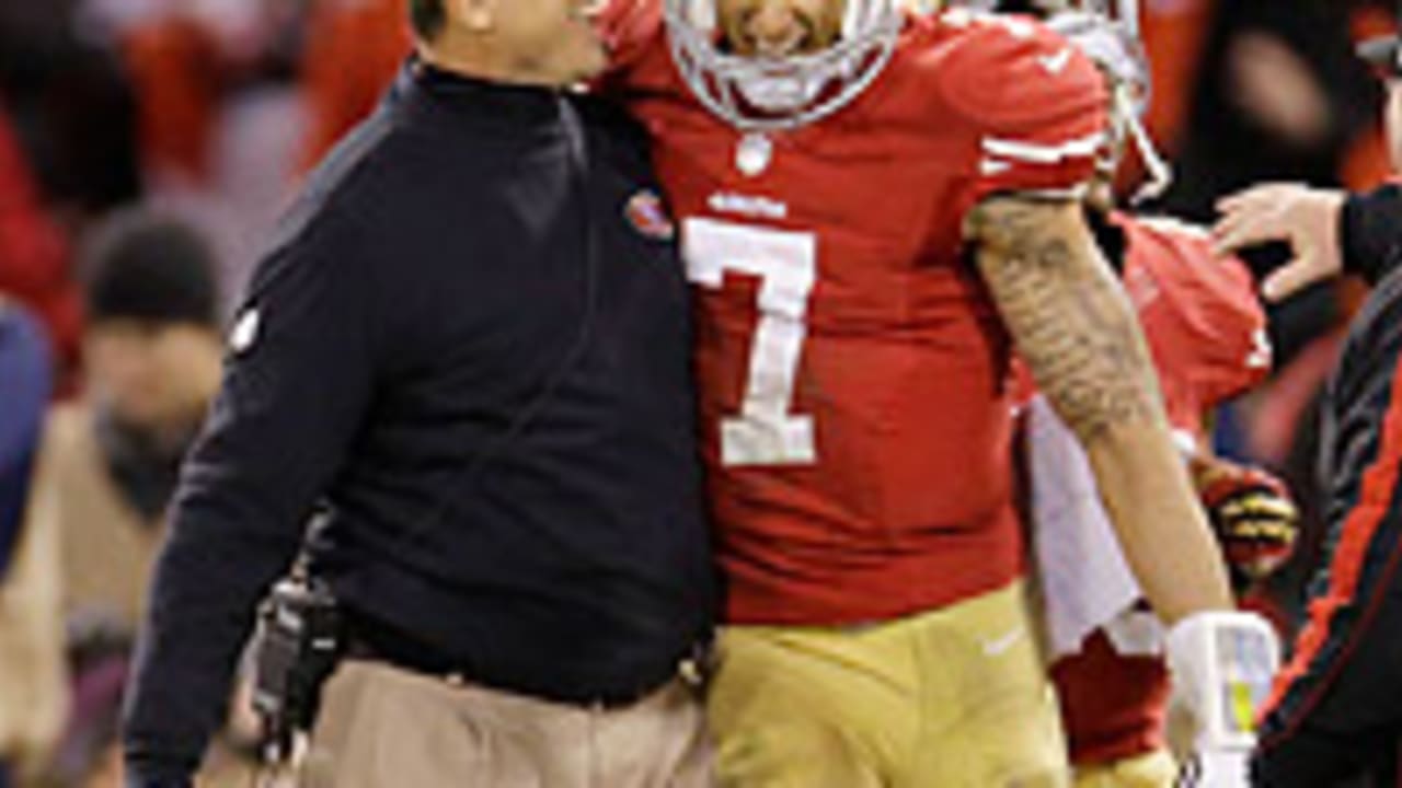 Jim Harbaugh tapped Colin Kaepernick as best player