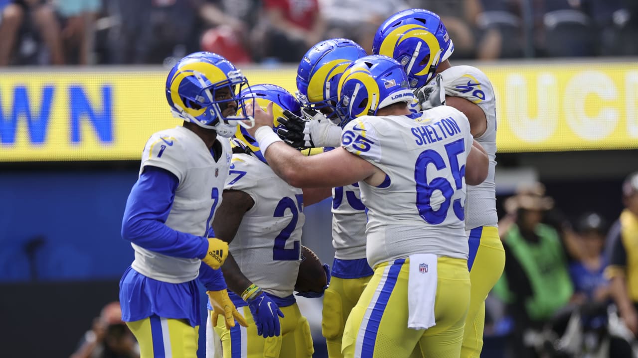 Los Angeles Rams wide receiver Cooper Kupp's elite block paves a hole ...