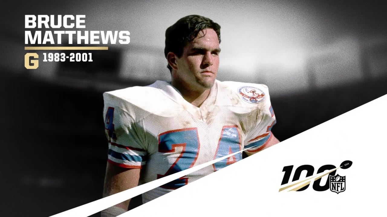 NFL All-Time Team: Bruce Matthews