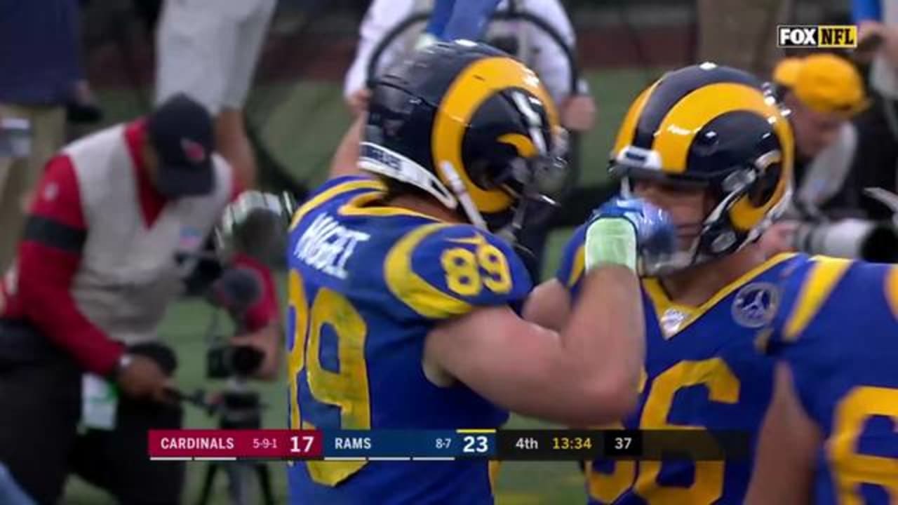Higbee high step! Rams TE celebrates TD with dance in end zone