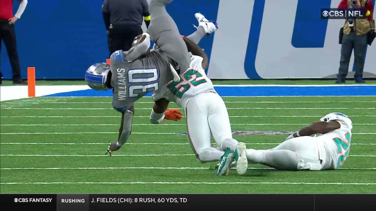 Detroit Lions running back Jamaal Williams' best plays from 2-TD game ...