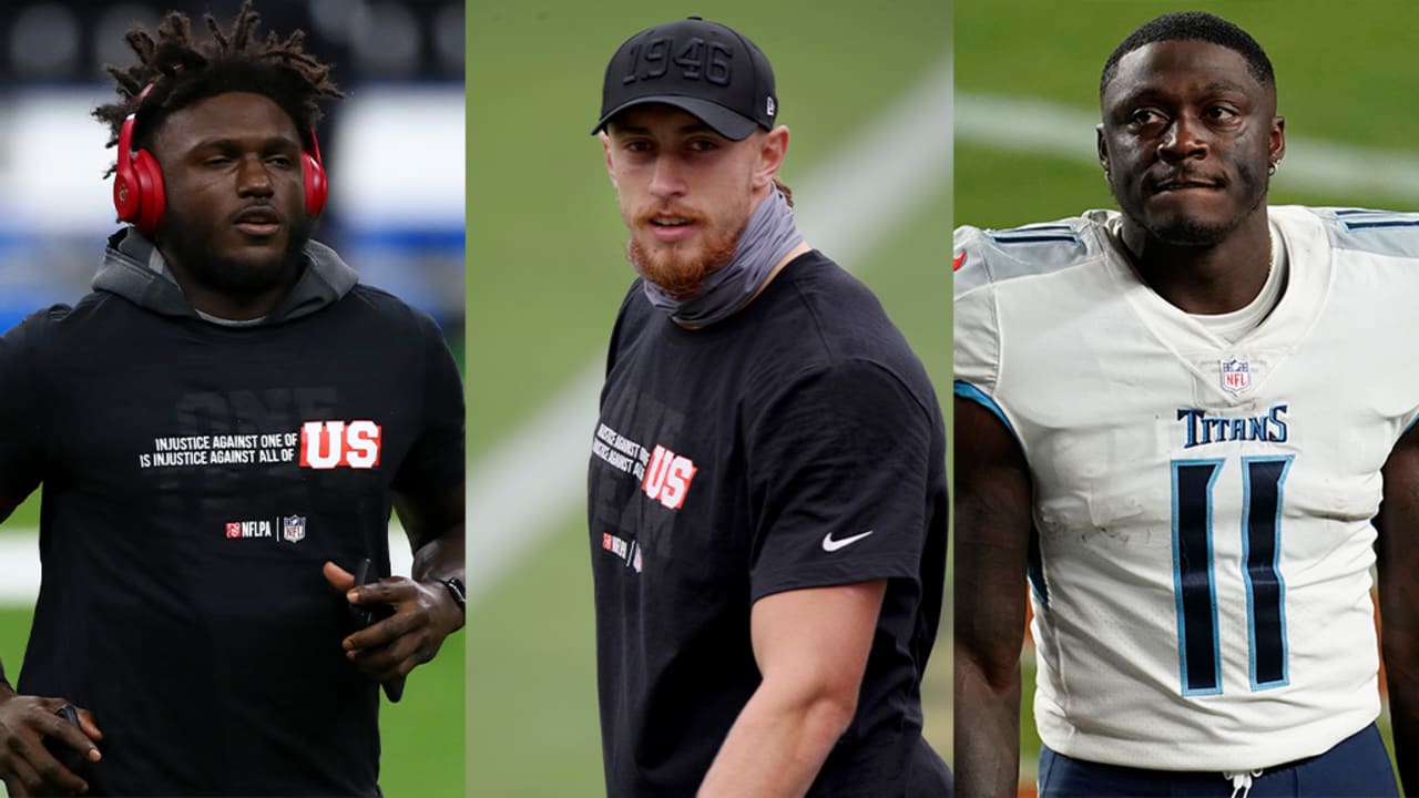 Week 2 injury report for Sunday's slate of NFL action